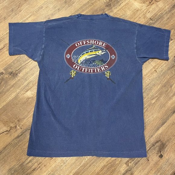 Vintage | Shirts | Vintage Sanibel Florida Fishing Tee Shirt Offshore ...
